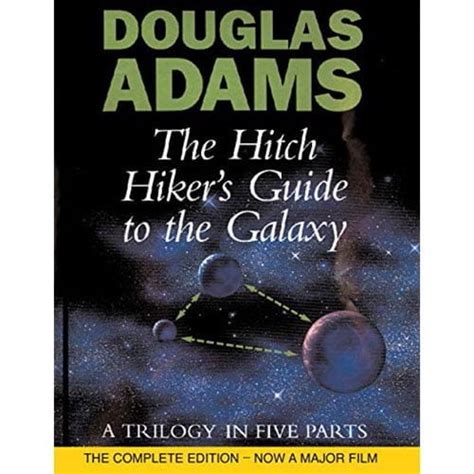 The Hitchikers Guide To The Galaxy A Trilogy In Five Parts Douglas Adams Hihopia Brädspel