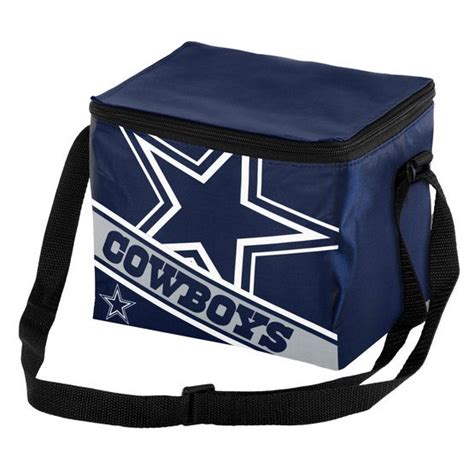 Dallas Cowboys Big Logo Stripe 6pk Lunch Bag Fan Treasures