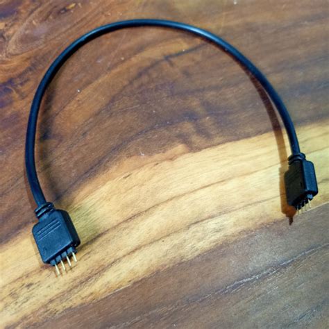Jual Kabel Ekstensi Extension Rgb 4pin 4 Pin 12v Slim 50cm Kab