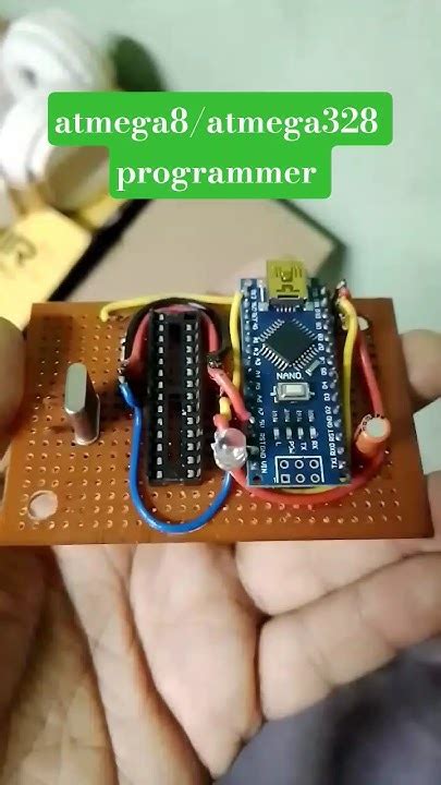 Atmega8 Atmega328 Programmer Homemade Arduino Electronics Diy Atmega Shorts