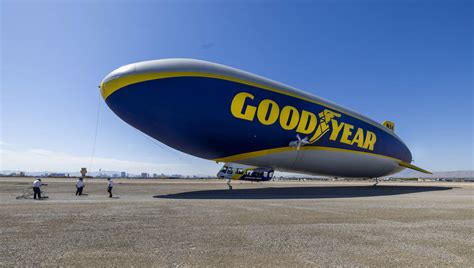 The Goodyear Blimp Is In Las Vegas This Week For Wrestlemania And