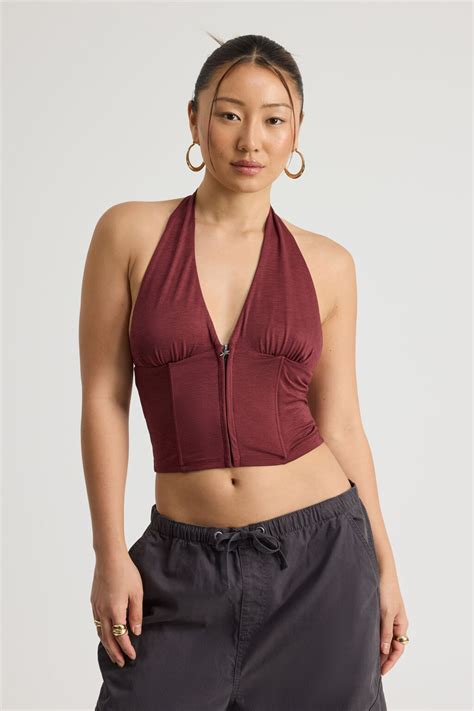 Womens Halter Tops Factorie Australia