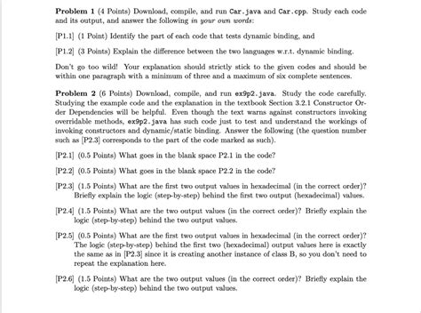 Problem 1 4 Points Download Compile And Run