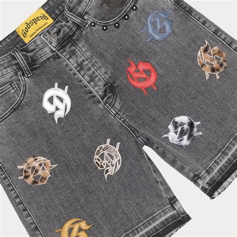 Godspeed Infinity Shorts Grey Multi Color