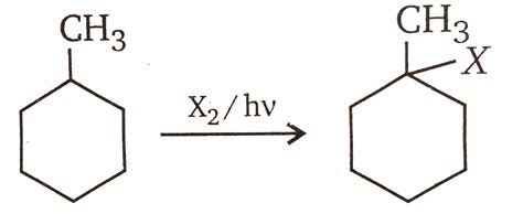 Halogenation Is A Substitution Reaction Where Halogen Replaces One Or