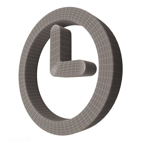 Clock Symbol D Model By KhaganFX