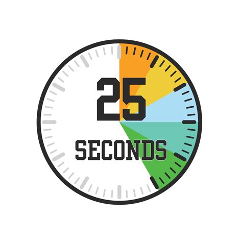 25 Seconds Timer Clock Icon Design 26580834 Vector Art At Vecteezy 25 Seconds Timer Clock Icon Design 26580834 Vector Art At Vecteezy