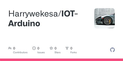 GitHub Harrywekesa IOT Arduino