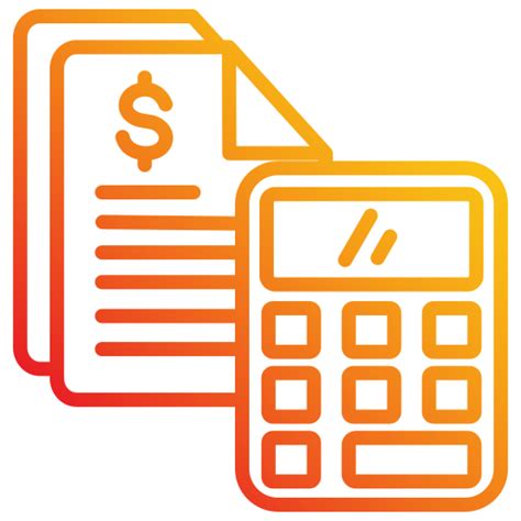 Calculation Generic Gradient Outline Icon Calculation Generic Gradient Outline Icon