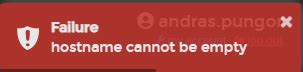 Failure Hostname Cannot Be Empty Issue 6899 Portainer Portainer