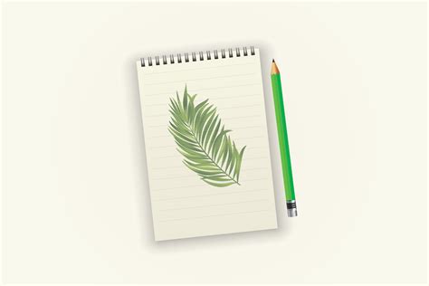 Notebook Blank Design With Vector Design Vector Art At Vecteezy