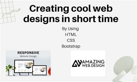 Create Websites Cool Design Using Html And Css By Uzair1015 Fiverr