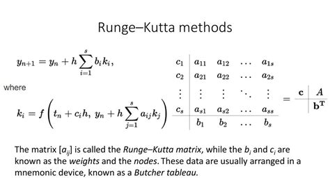implicit and explicit runge kutta methods ppt download