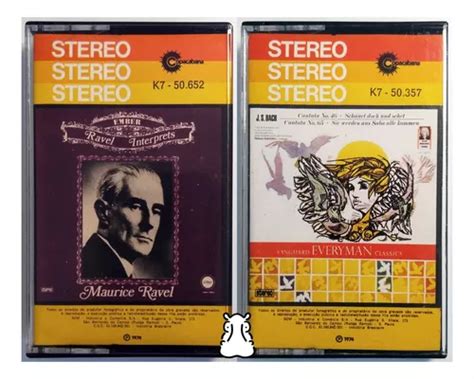 2 Fitas K7 Maurice Ravel Vanguard Everyman Classics 1974 Mercadolivre