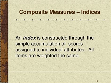 Ppt Single Indicator And Composite Measures Powerpoint Presentation