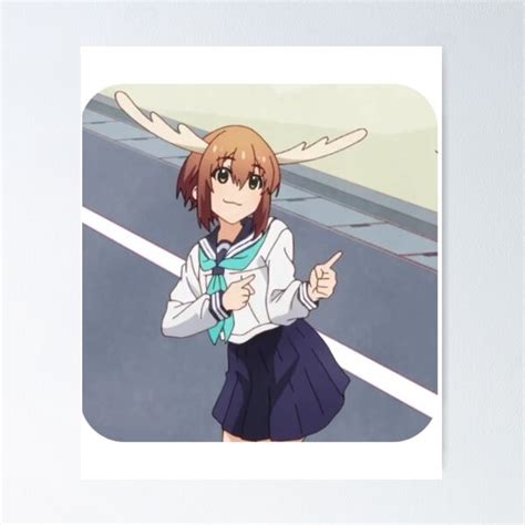 Shikanoko Noko My Deer Friend Nokotan Poster For Sale By Fanthisall Redbubble