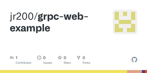 github jr200 grpc web example