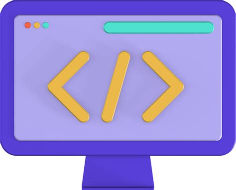 Code 3d Illustrations Free Download In Png Blend Gltf Iconscout