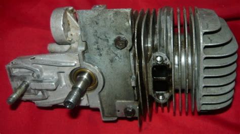 Mcculloch Power Mac 510 Chainsaw Piston Cylinder And Crank Assembly