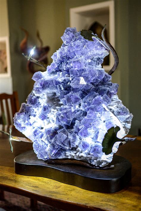 Fluorite Lamp