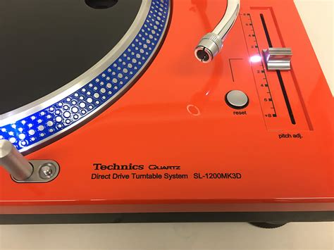 X TECHNICS SL MK MK White LED Pitch Control Reverb