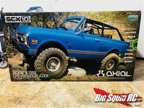 Unboxing Axial Racing SCX10 II 1969 Chevrolet Blazer Big Squid RC RC Car And Truck News
