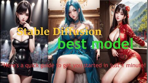 【AIart】Stable Diffusion is a best model,Here's a quick guide to get you started in just 1 minute ...