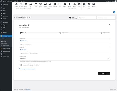 create map step 1 wp data access