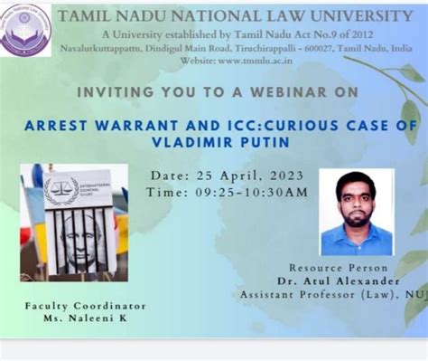 Looking Forward To This Talk On The Topic Arrest Warrant And Icc