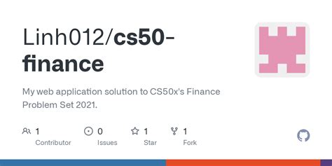 GitHub Linh012 Cs50 Finance My Web Application Solution To CS50x S
