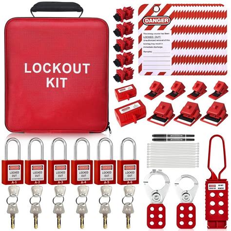 Lockout Tagout Kit Lock Out Tag Out Kits Electrical Lockout Kit