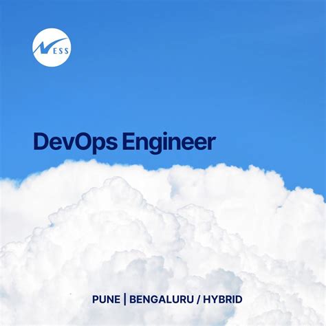 Ness Digital Engineering India On Linkedin Devopsengineer Techjobs