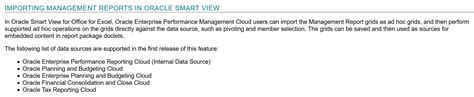 EPRCS Series MR Grid Import Into Smart View Woman In Epm