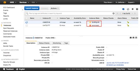 terminating your instance — 2016 metagenomics sio 1 0 documentation