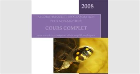 Cours Et Exercices Complet Algorithmes Cours Algorithme