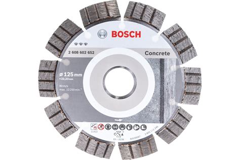 Диск алмазный по бетону 125х22,2 мм Bosch 2.608.602.652 - выгодная цена ...