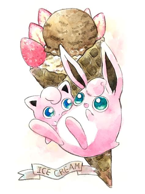 Jigglypuff And Wigglytuff Pokemon Drawn By Non Kumakawayusu Danbooru