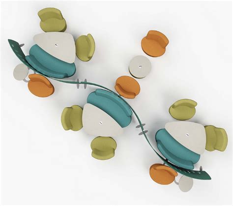 Flowform Learn Lounge Offset Triangle Smith System Affordable Lounge Tables And Smith System