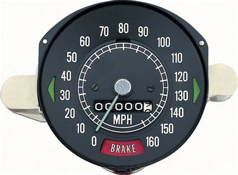 1969 Pontiac Firebird Speedometer 160 Mph