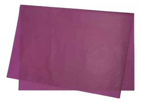 Papel De Seda Vinho Fúcsia Ac 20 50 X 70 C100 Folhas