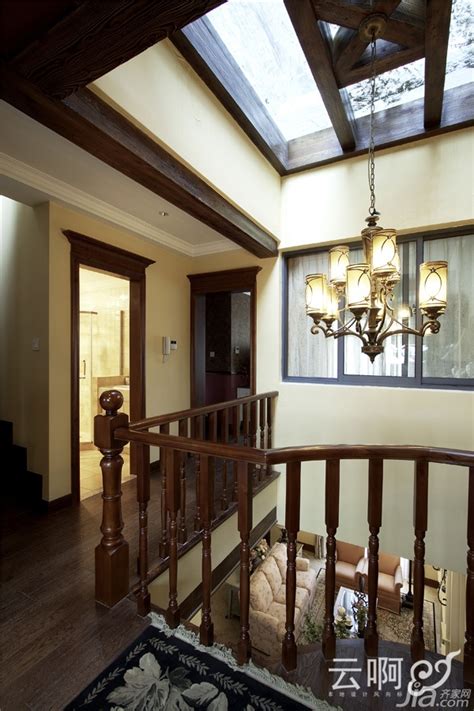 美式乡村别墅楼梯 别墅楼梯电梯图 别墅室外楼梯 第3页 大山谷图库