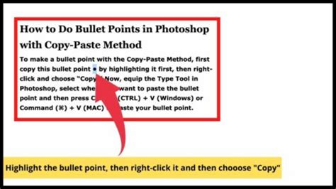 The Best Methods To Make Bullet Points In Photoshop