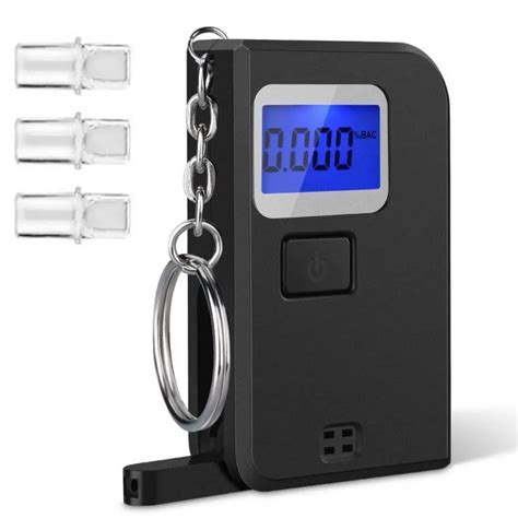Professional Safety LED Display Blowing Alcohol Tester Drunk Driving Test Portable Alcohol
