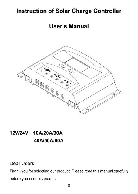 Solar Camping Australia Ld Solar Charge Controller Manual Page 1