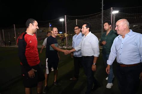 وزير الشباب والرياضة في جولة مفاجئة لمركز شباب شرم الشيخ │ صور