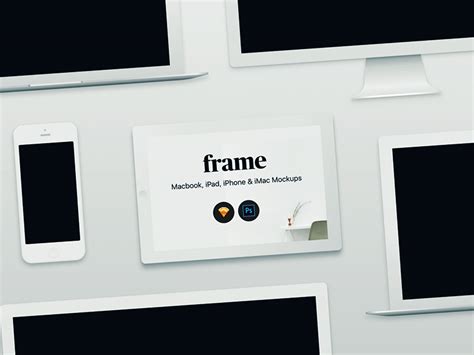 Apple Devices Mockups Free Psd Template Psd Repo