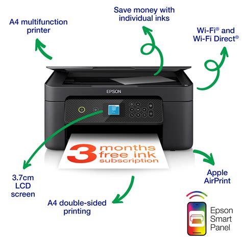Epson Expression Home Xp 3200 A4 Colour Multifunction Inkjet Printer
