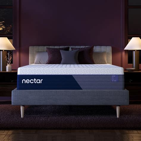 Brandclub Nectar Luxe Hybrid 14” Queen Mattress Medium Firm