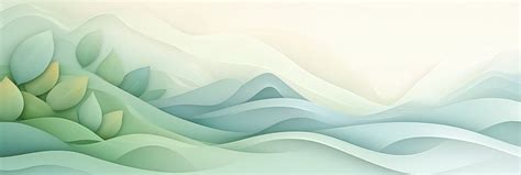 추상 종이 컷 풍경 푸른 언덕과 푸른 파도 녹색 언덕들 현대 미술 종이 컷 배경 일러스트 및 사진 무료 다운로드 Pngtree