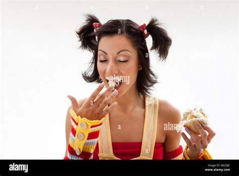 Sweets Female Sugar Stock Photo Alamy